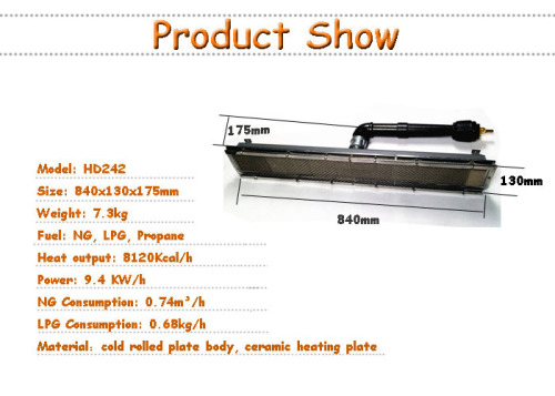 Industrial Infrared Big Burner Gas Stove Hd242, High Quality Industrial ...