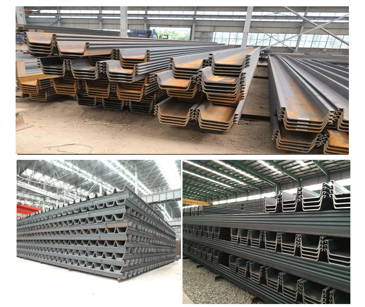 Hot-rolled U Shape Steel Sheet Pile 600x280 With Welding And Cutting ...
