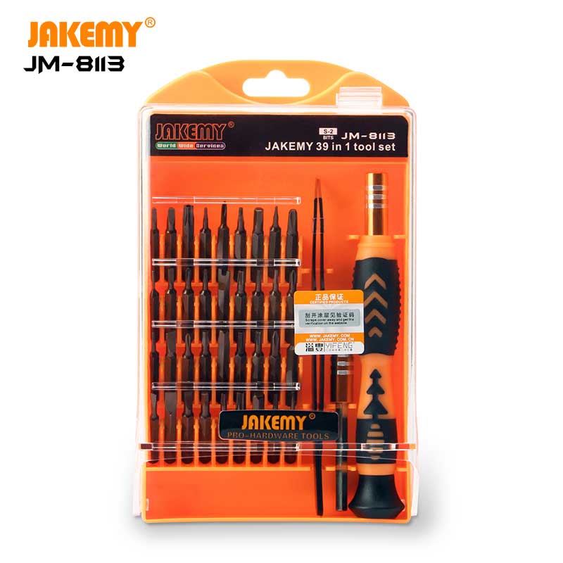 Jakemy Jm-8113 39 In 1high Quality Precision Screwdriver Handy Repair ...