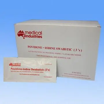 Sterile Povidone Iodine Swabsticks,China Sterile Povidone Iodine ...
