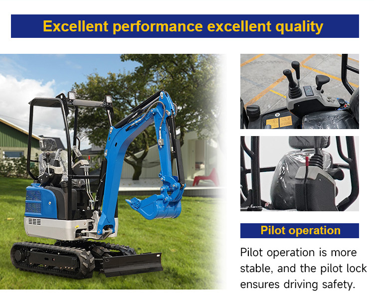 Hydraulic Pilot Control Valve For 1-2 Ton Mini Digger Excavator Swing ...