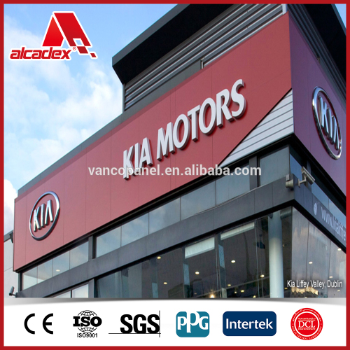 Aluminum Composite Panel Fascia Panels Signage Material, High Quality ...