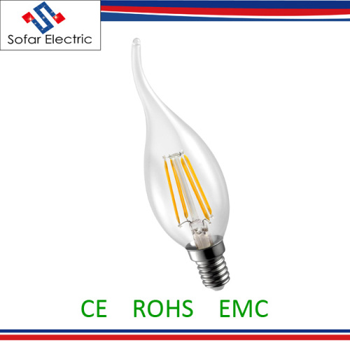 C35 Edison Filament Led Candle Bulb, High Quality C35 Edison Filament ...