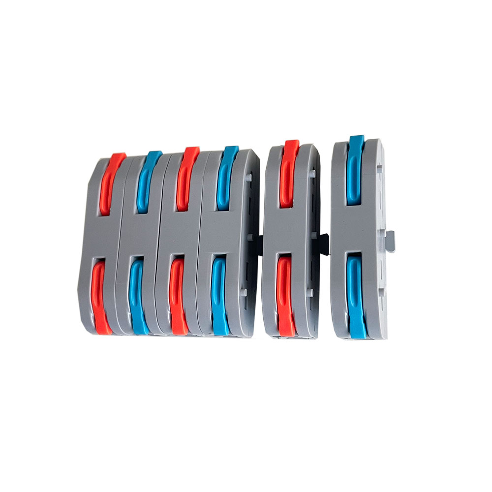 Universal Fast Connection Terminal Block Modular Wire Connectors, High ...