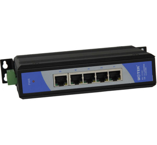9 - 48v , 5-port Unmanaged Steel Industrial Ethernet Switches, High ...