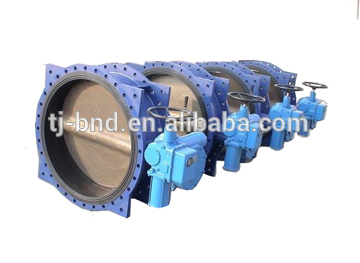 Bernard Electric Flange Butterfly Valve , Electric Actuator Butterfly ...