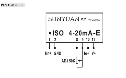 2-wire 4-20ma Current Loop Isolated Power Conditioner With 4--20ma ...