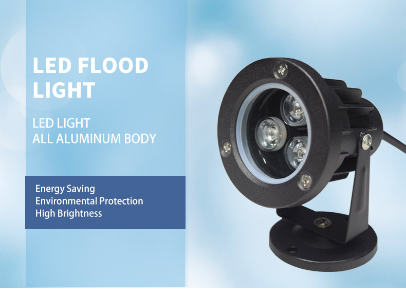 Outdoor 3w Led Flood Light For Garden Tree Spotlights, High Quality ...