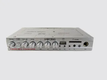 Parametric Digital Car Audio Equalizer , Oem 3 Band Mp5 Equalizer, High ...