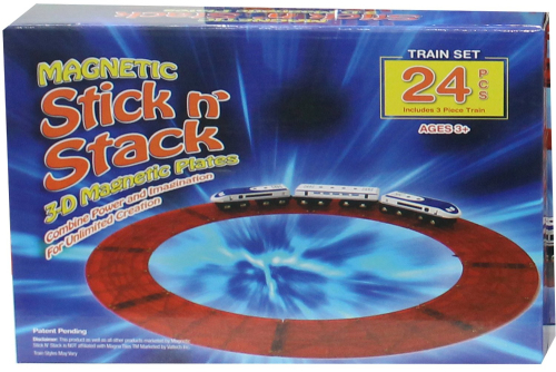 Toys Plastic Magnetic Stick N Stack Mags 24pcs, Bossgoo.com의 고품질 Toys Plastic Magnetic Stick N ...