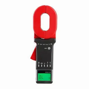Clamp On Ground Resistance Tester With 4-digital Lcd, 47 X 28.5mm In ...