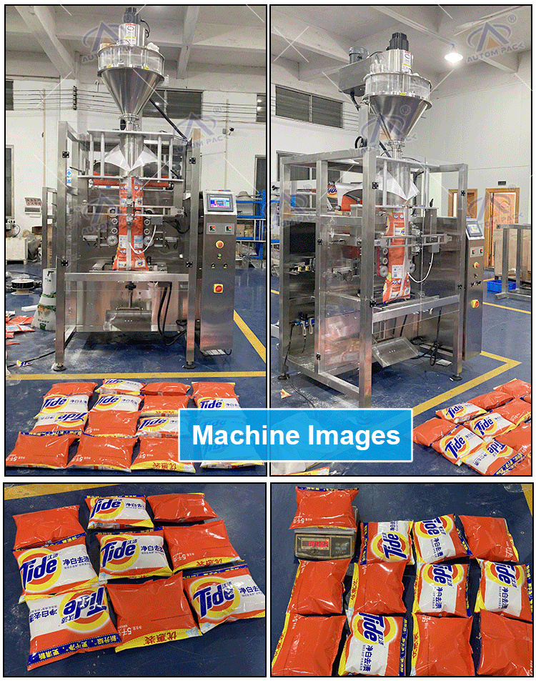 Shanghai Doypack Automatic Vertical Powder Bagging Packing Machine ...