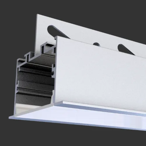 Flush Mounted Linear Light Aluminium Extrusion Channel, High Quality ...