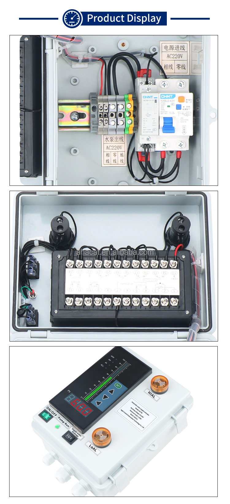 Digital Submersible Liquid Level Sensor With 4-20ma Remote Transmission ...