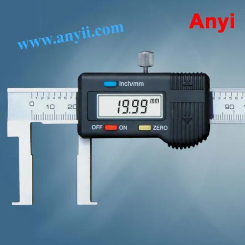 Inside Groove Digital Calipers With Flat Points, High Quality Inside ...