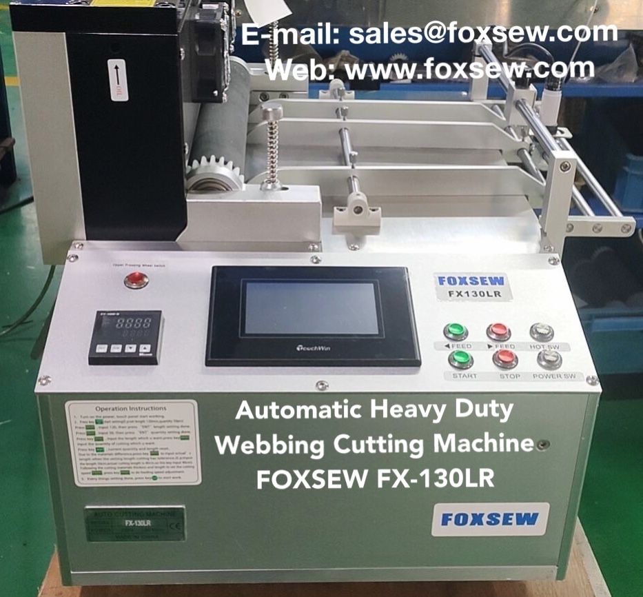 Automatic Heavy Duty Webbing Cutting Machine 300mm Width, High Quality ...