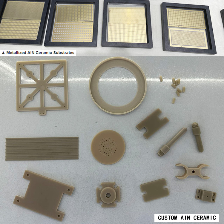 Polished Aln Aluminium Nitride Ceramic Wafer Supplier, High Quality ...