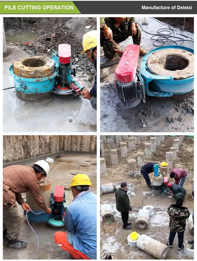 Reinforced Concrete Road Pile Cutter For Foundation Construction, High ...