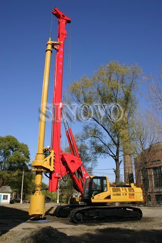 Rotary Drilling Rigs For Max Torque 200kn.m Rotating Speed 8-27rpm ...