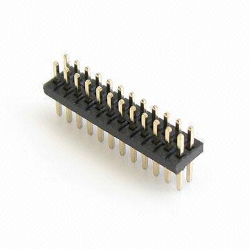 Pin Header Of Pcb Connector With 1.27mm Pitch And 5.0 To 60.0mm Pin ...