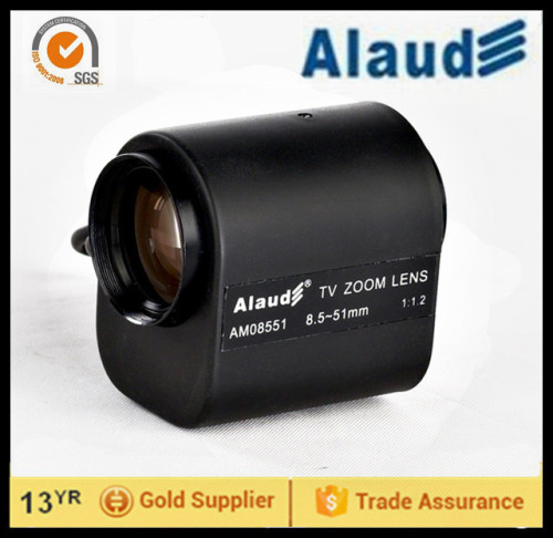 Cctv Lens Motorized Focus 8.5~51mm Varifocal Auto Iris Lens For Camera ...