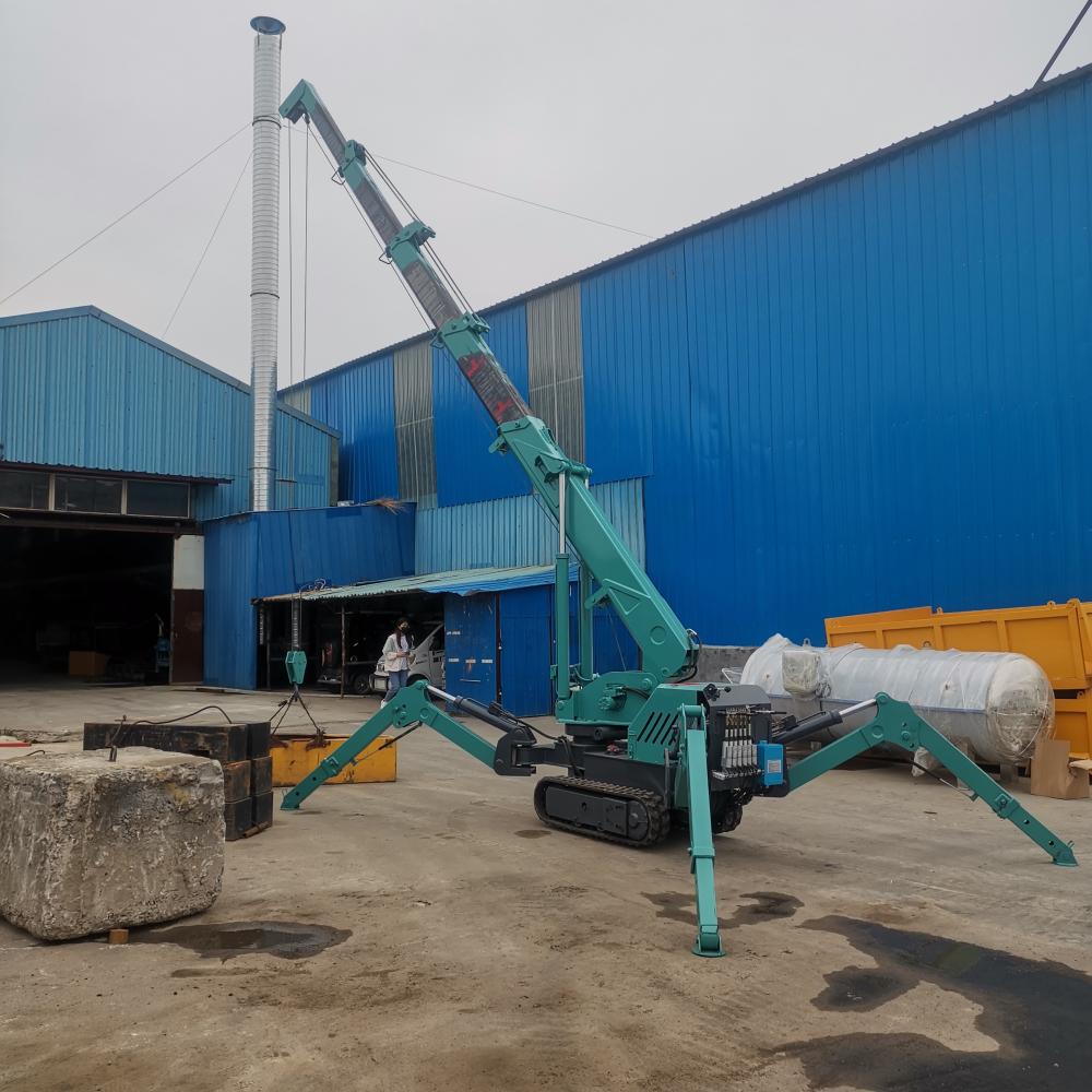 Small Hydraulic Crawler Spider Hoist, High Quality Small Hydraulic ...