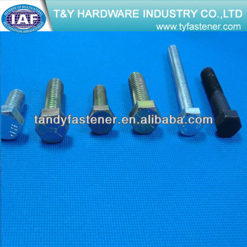 Iso Standard Hex Bolt Metric Thread Class8.8/10.9, High Quality Iso ...