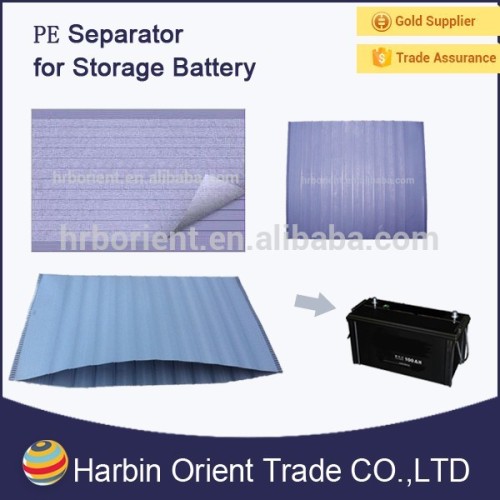 Lead Acid Storage Battery Polyethylene Separator, High Quality Lead ...