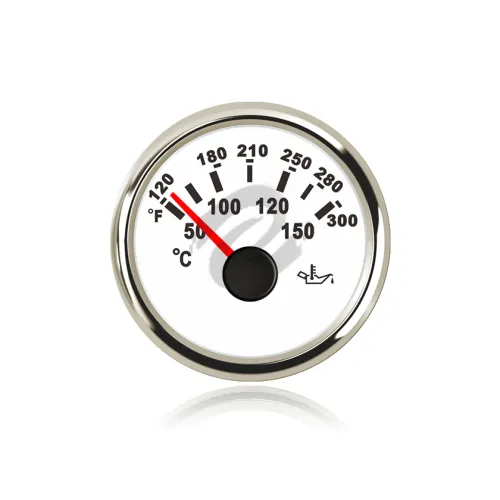 Double Scale Oil Temp Gauge For Marine Engines, High Quality Double ...