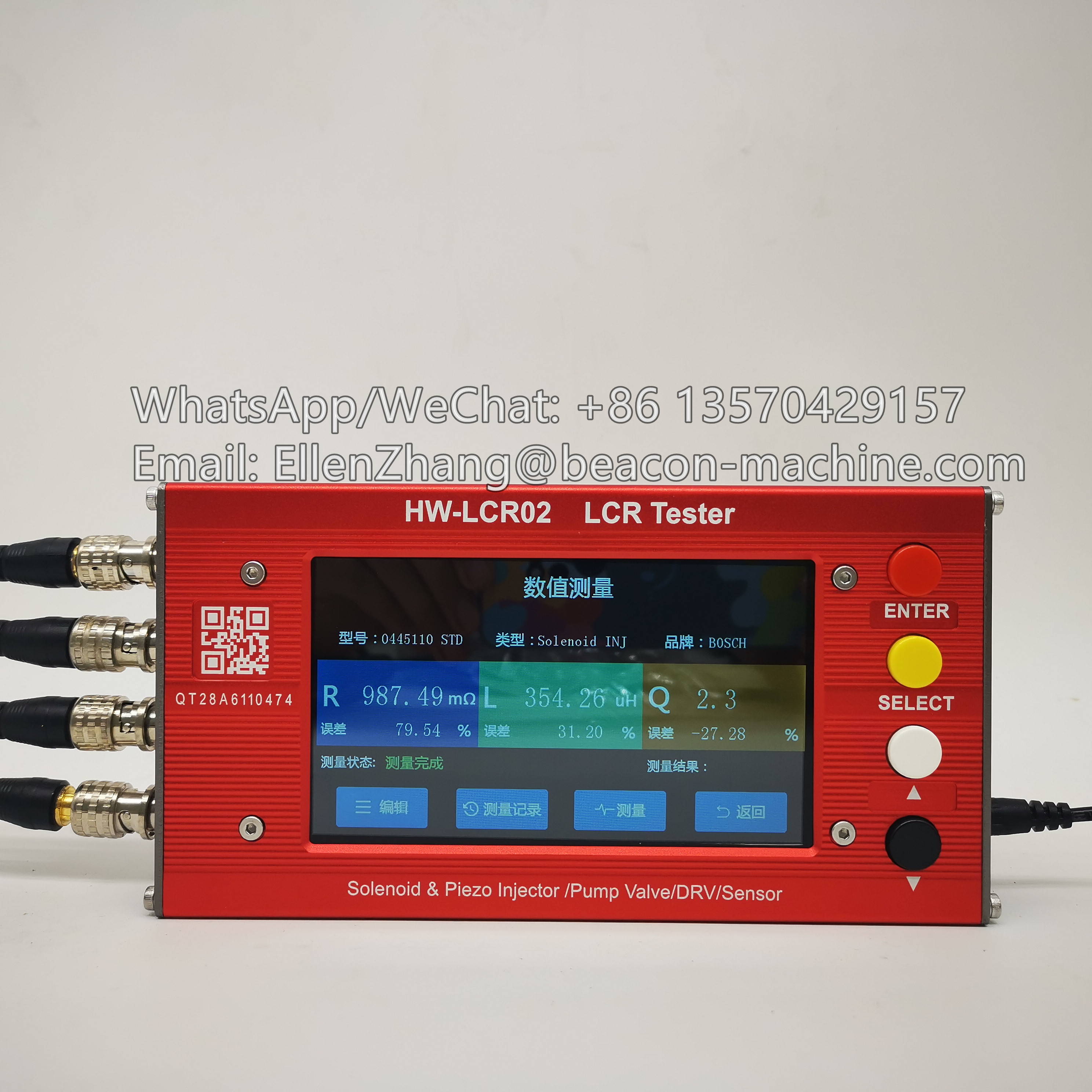 Digital Bridge Solenoid Electromagnetic Sensor Tester Lcr02, High ...