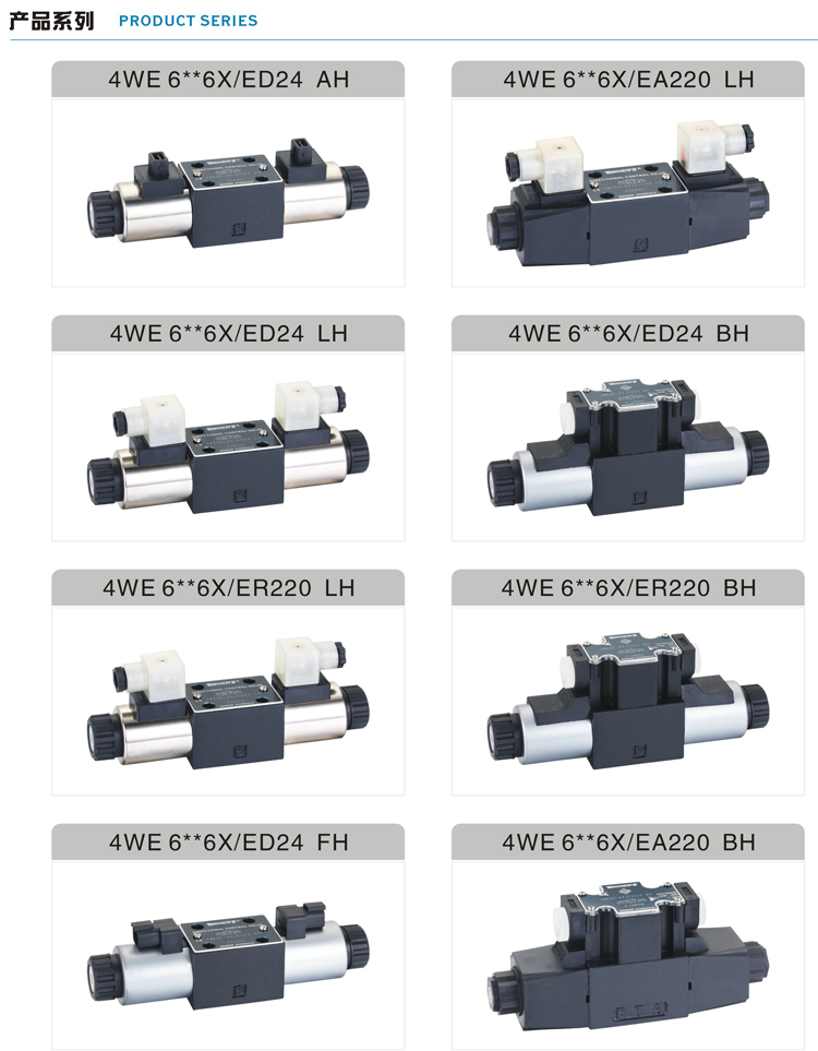 Yuken Series Hydraulic Solenoid Directional ควบคุมวาล์ว: Dsg-02-2b2 ...