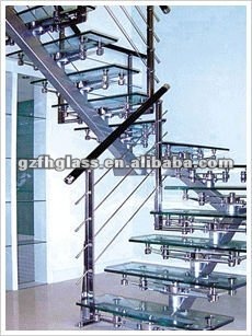 12+1.52pvb+12 Laminated Glass Stair Treads(bs6206,as/bzs2208,en12150 ...