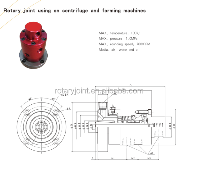 Atf-1/2 Fawick Rotary Joint Hydraulic Coupling, High Quality Atf-1/2 ...