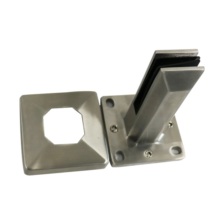 Inox Stainless Steel Socket Frameless Glass Railing Bracket, High ...