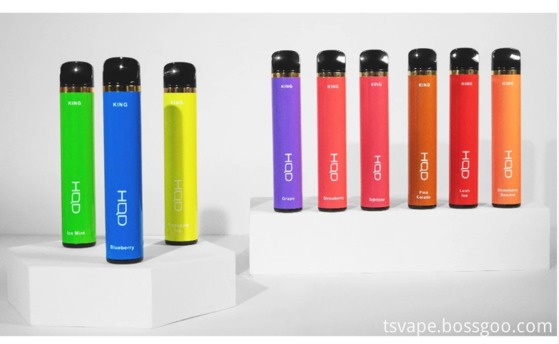 Wholesale Hqd King Disposable Vape 2000puffs, High Quality Wholesale ...