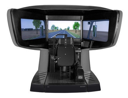Interactive Driving Simulator Equipment , Professional Truck Training ...
