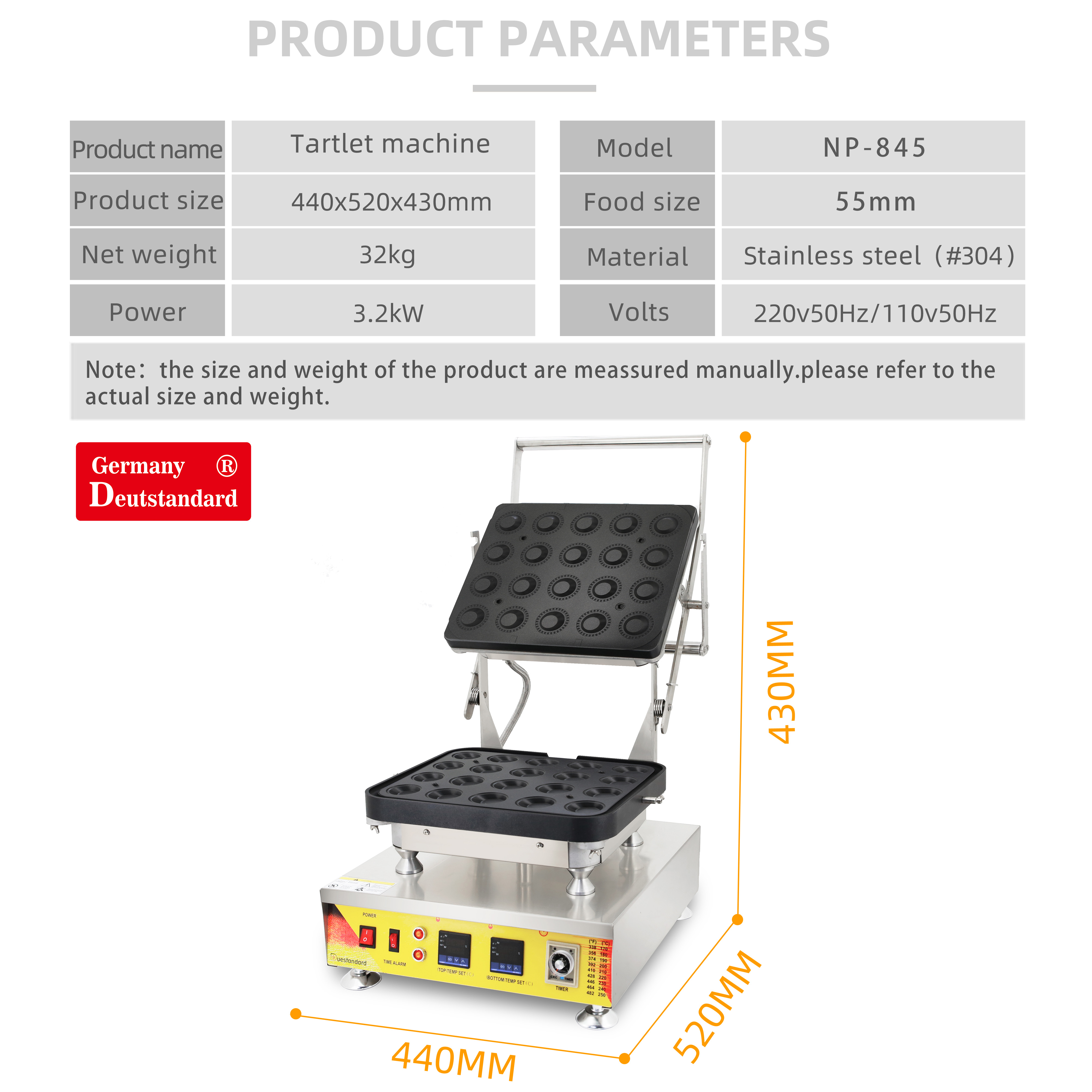 NP-844 triangle pie tart shell maker China Manufacturers Suppliers ...