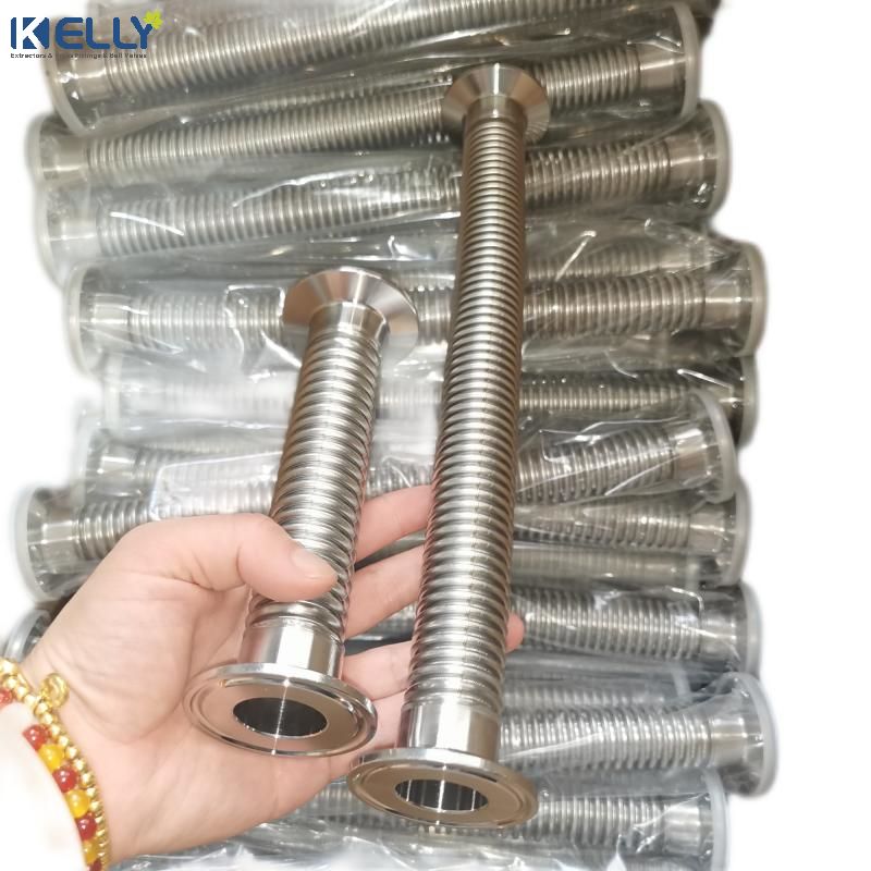 11/2 Inch X 500mm Stainless Steel 304 Tri Clamp Pipe Bellow Flexible ...