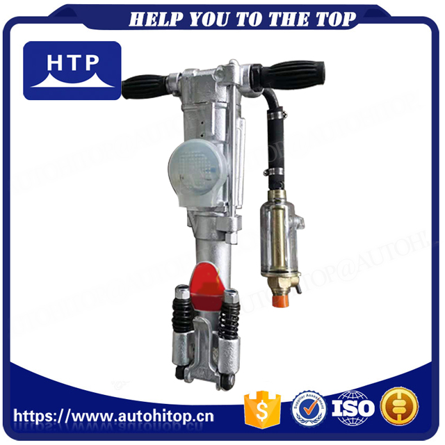 Professional Heavy Duty Handheld Rock Drill With Used Diesel Compressor ...