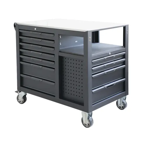 44inch Tool Cabinet Workstation With Stainless Steel Worktop, High ...
