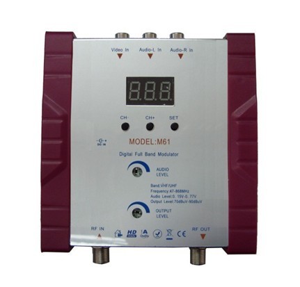 Minium Digital Full Band Av-rf Modulator , High Quality Minium Digital ...