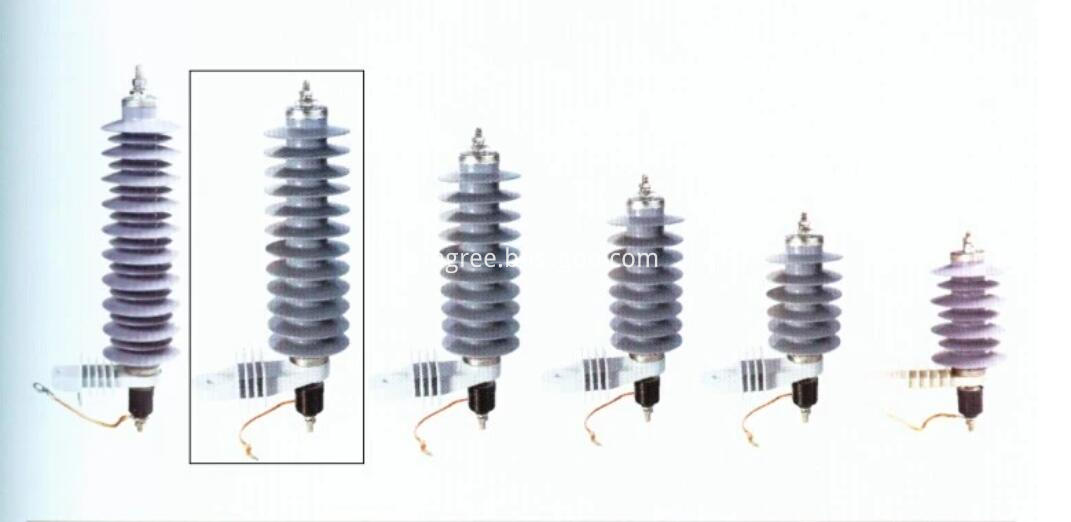 110kv Polymeric Housed Metal Oxide Lightning Arrester, High Quality ...
