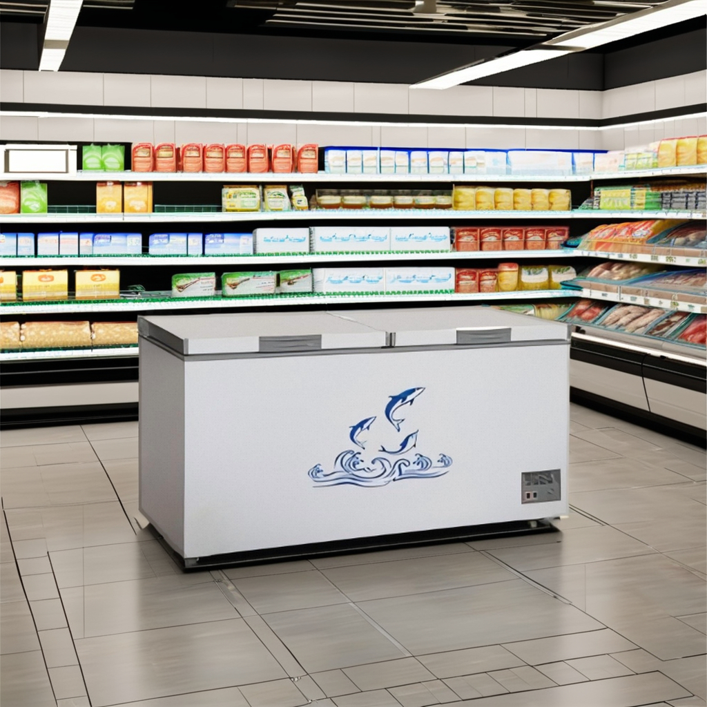 Double Doors Chest Freezer Refrigerator By Deep Freezer Manufacturer ...