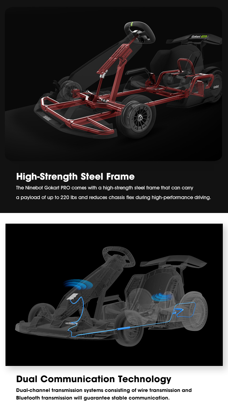 Ninebot Electric Go Cart Karting Sport Gocart Pro คุณภาพสูง Ninebot ...