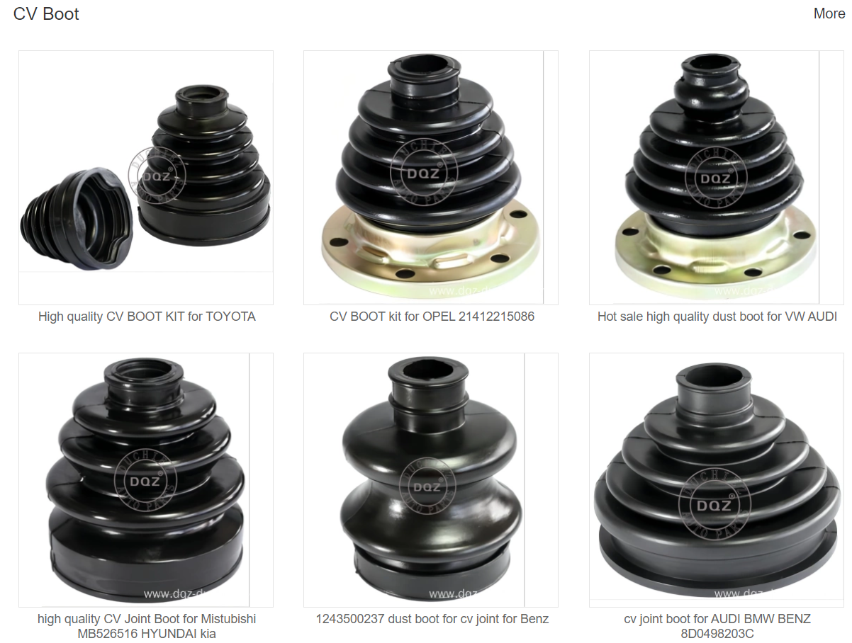 Updated Pics Of Some Auto Rubber Parts Of CV Boot