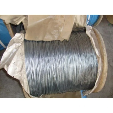 Galvanized Steel Wire Rope 1X19 Used in Construction Images & Photos