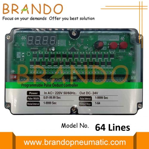 64 Lines Dust Collector Pulse Valve Seuqential Controller, High Quality ...
