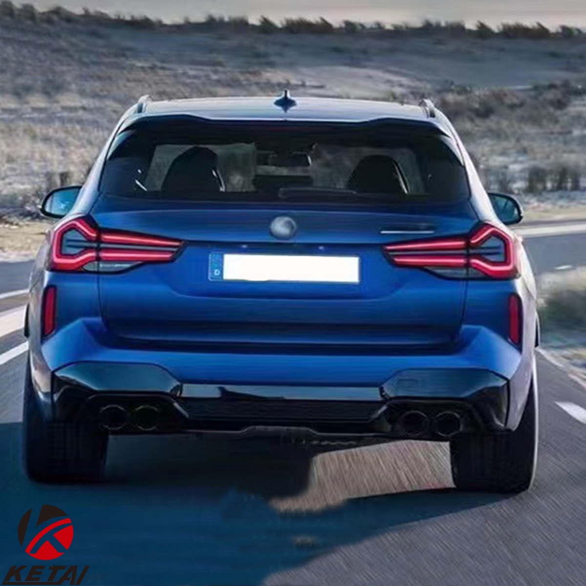 Upgraded Body Kit For Bmw G01 X3 2018-2021 F97 Lci X3m - Front Lip ...