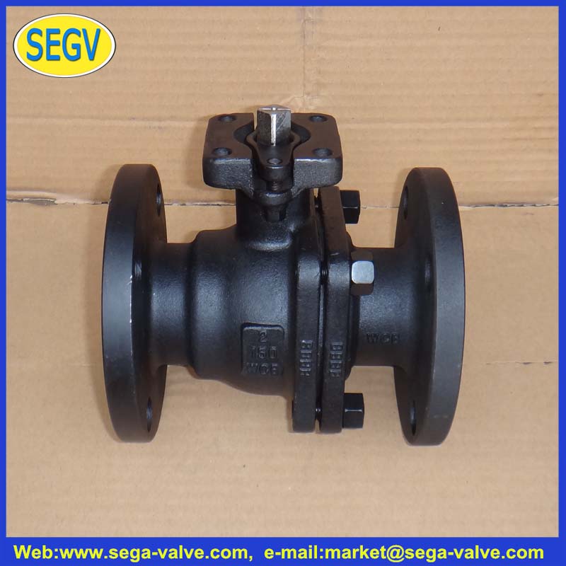 Jis 10k Cast Iron Fc200 Ball Valve With Iso 5211 Direct Mounting Pad ...
