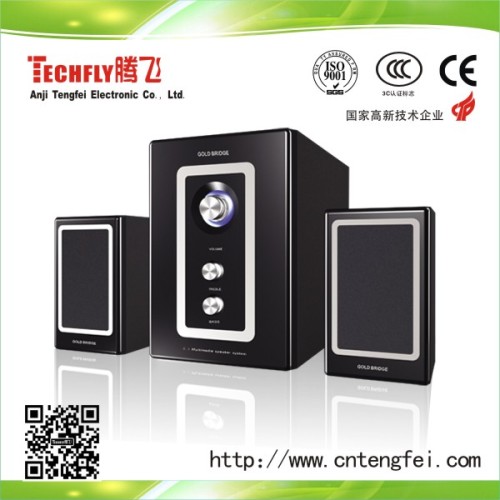 2.1 Multimedia Speaker/2.1 Computer Speaker/2.1 Dvd Speaker, High ...